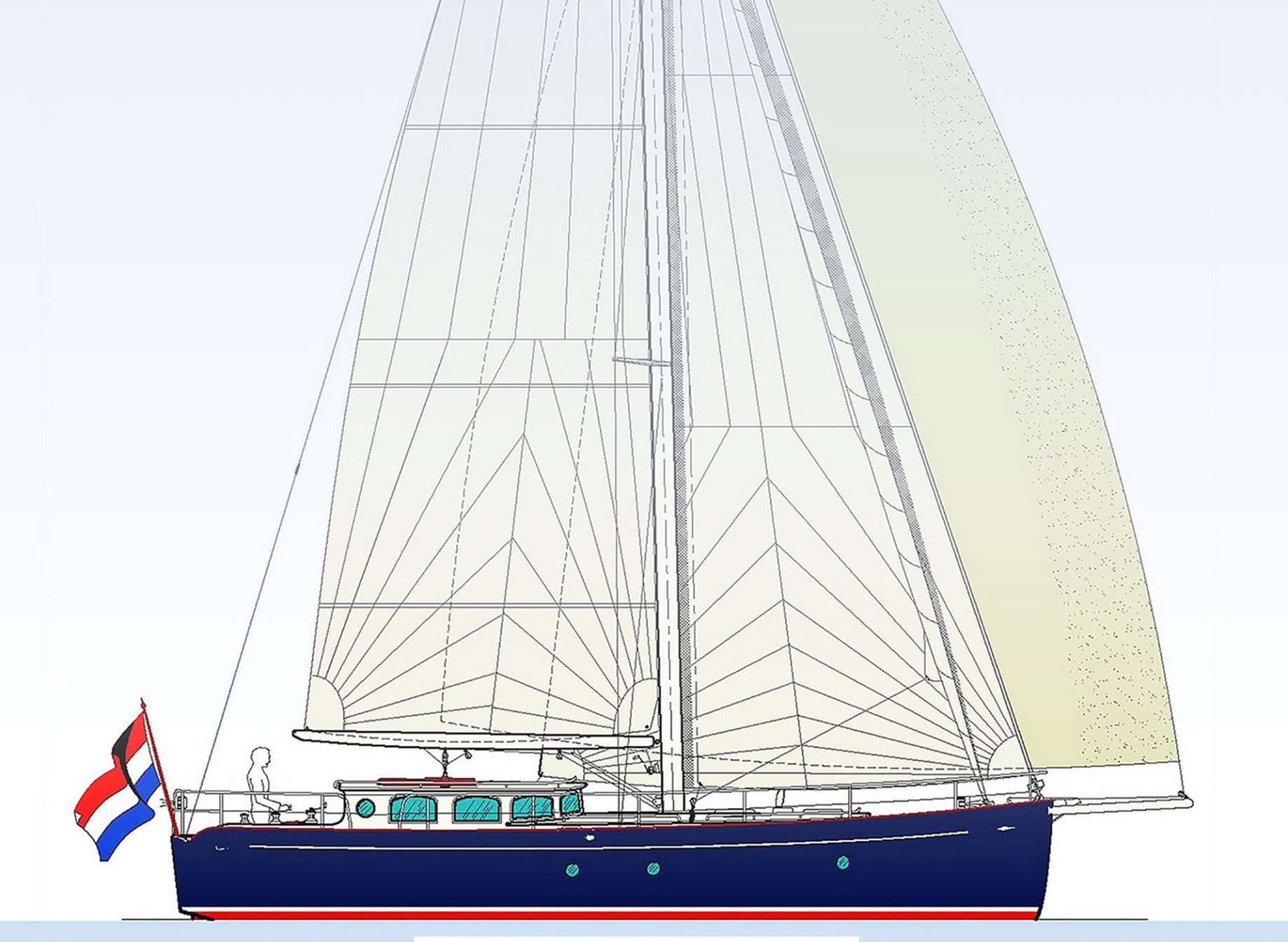 41' (12,5 m) Sloop - Olivier van Meer