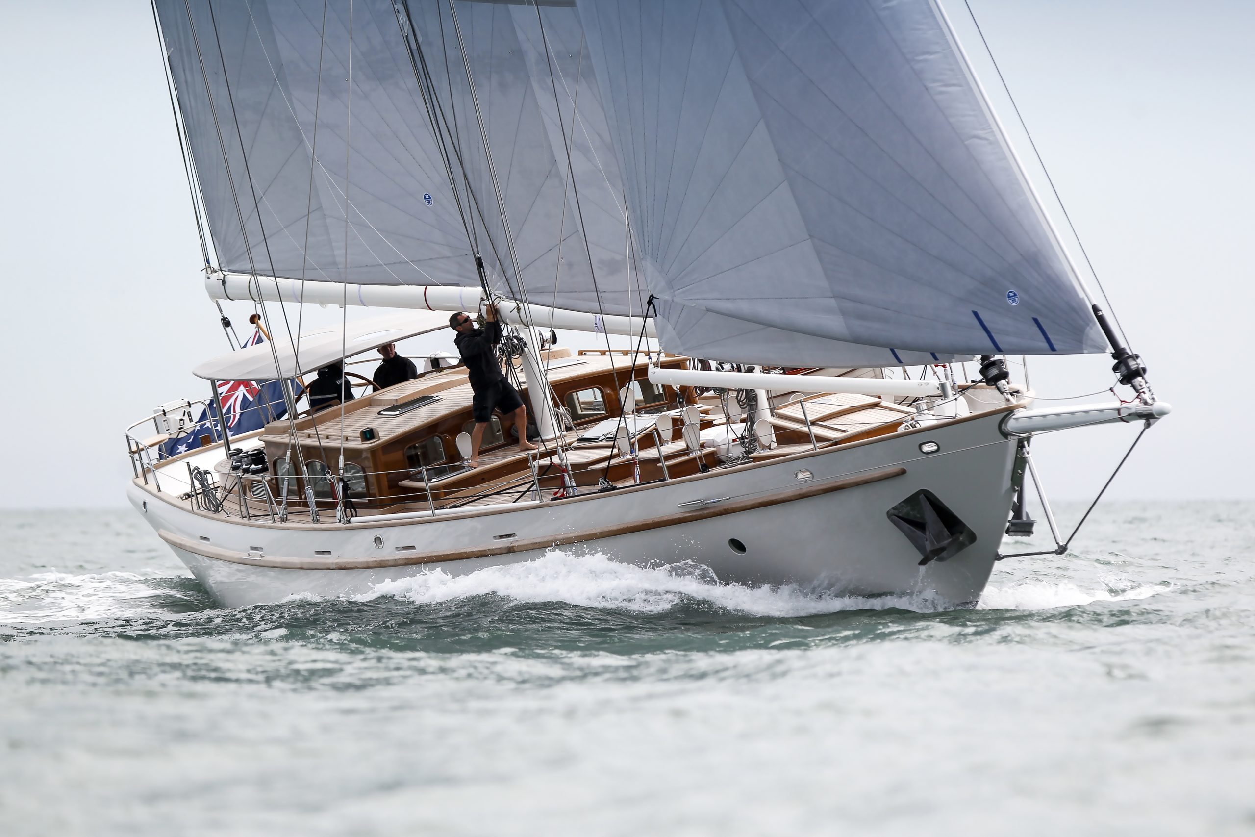 New build: 64' (19,5 m) Schooner - Olivier van Meer