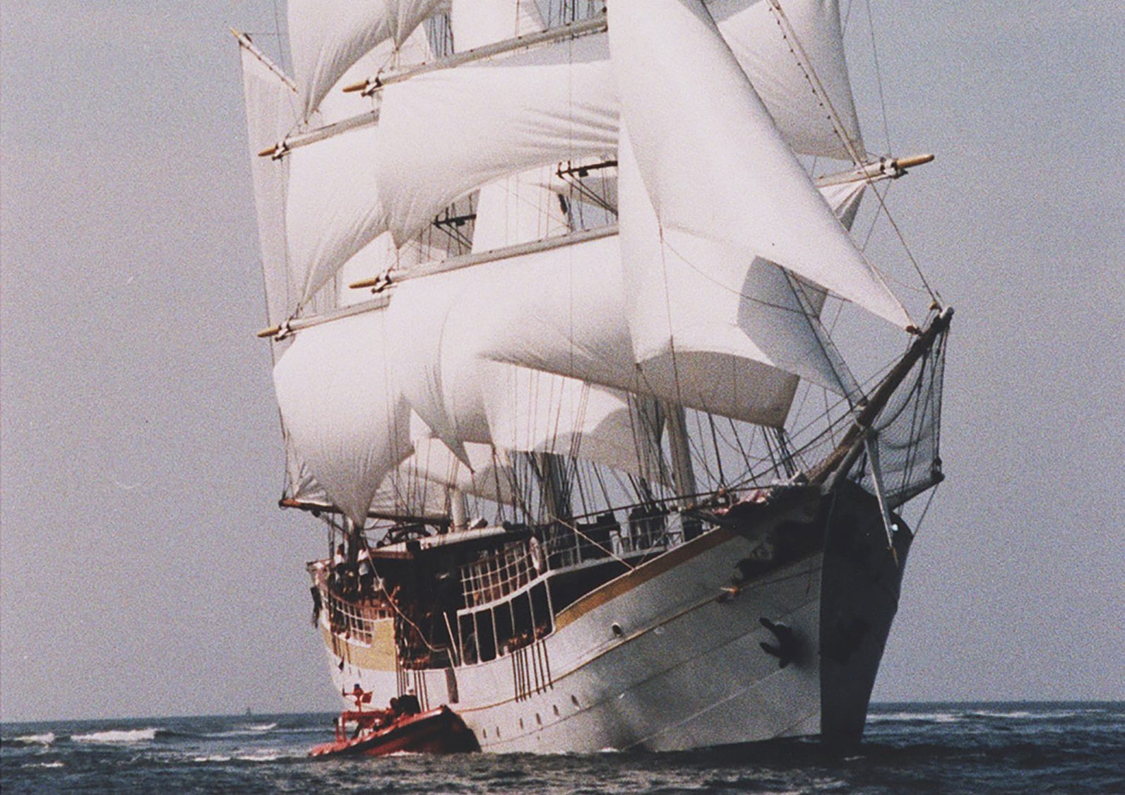 Conversion: 171' (52 m) Three-masted Schooner Brig - Olivier van Meer