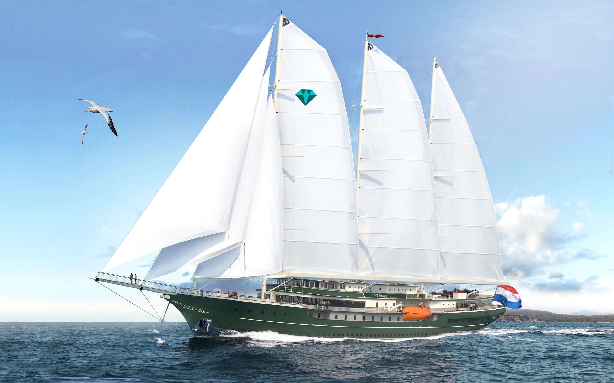 New Build: 338' (103 m) Expedition cruise Vessel - Olivier van Meer